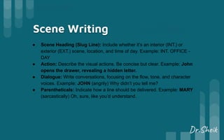 Introduction to Script Writing By Dr.Sheik | PDF | Screenwriting ...