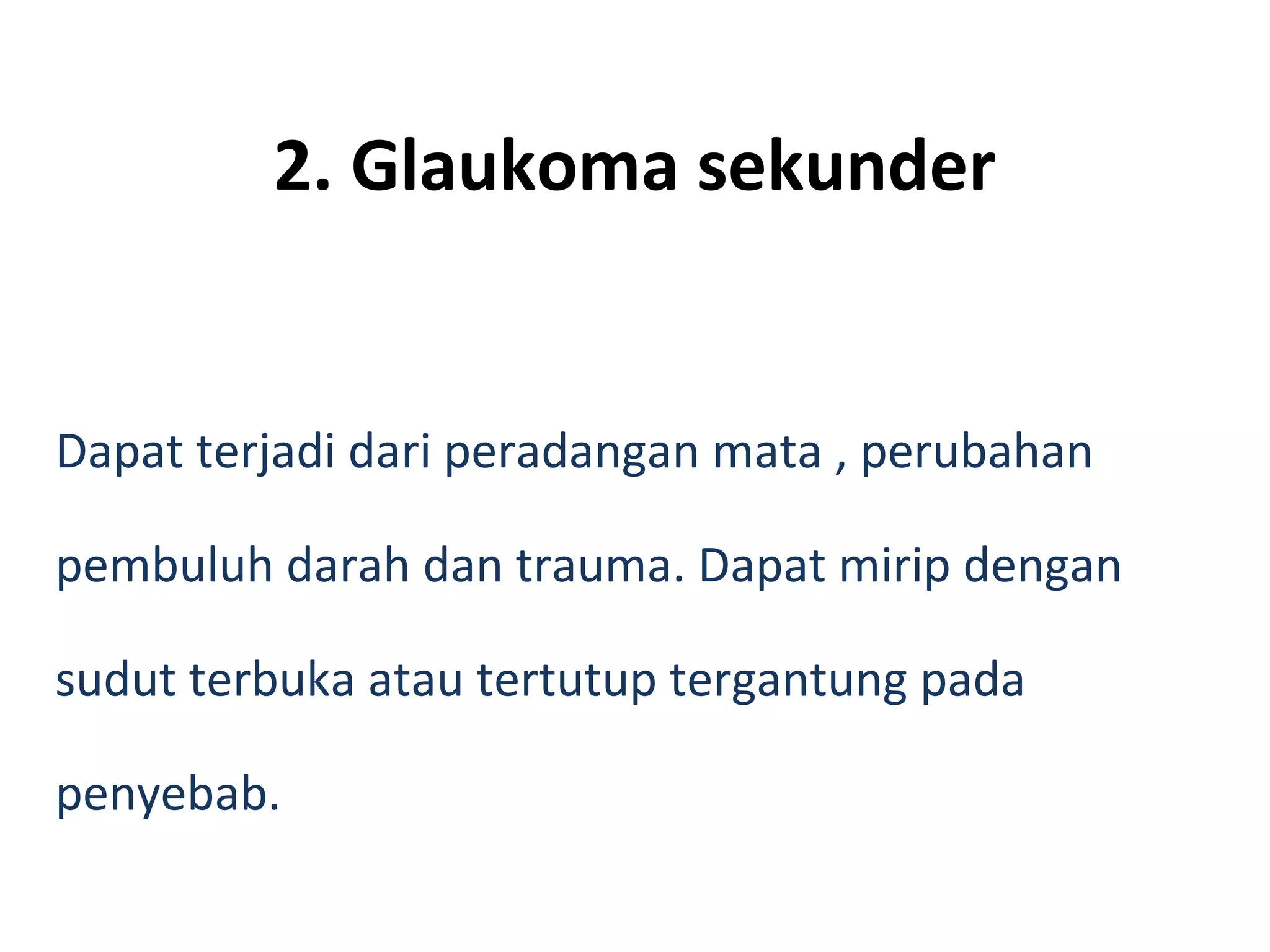 Ppt glaukoma | PPT
