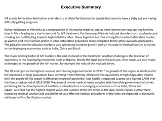 global ivf market | PPT