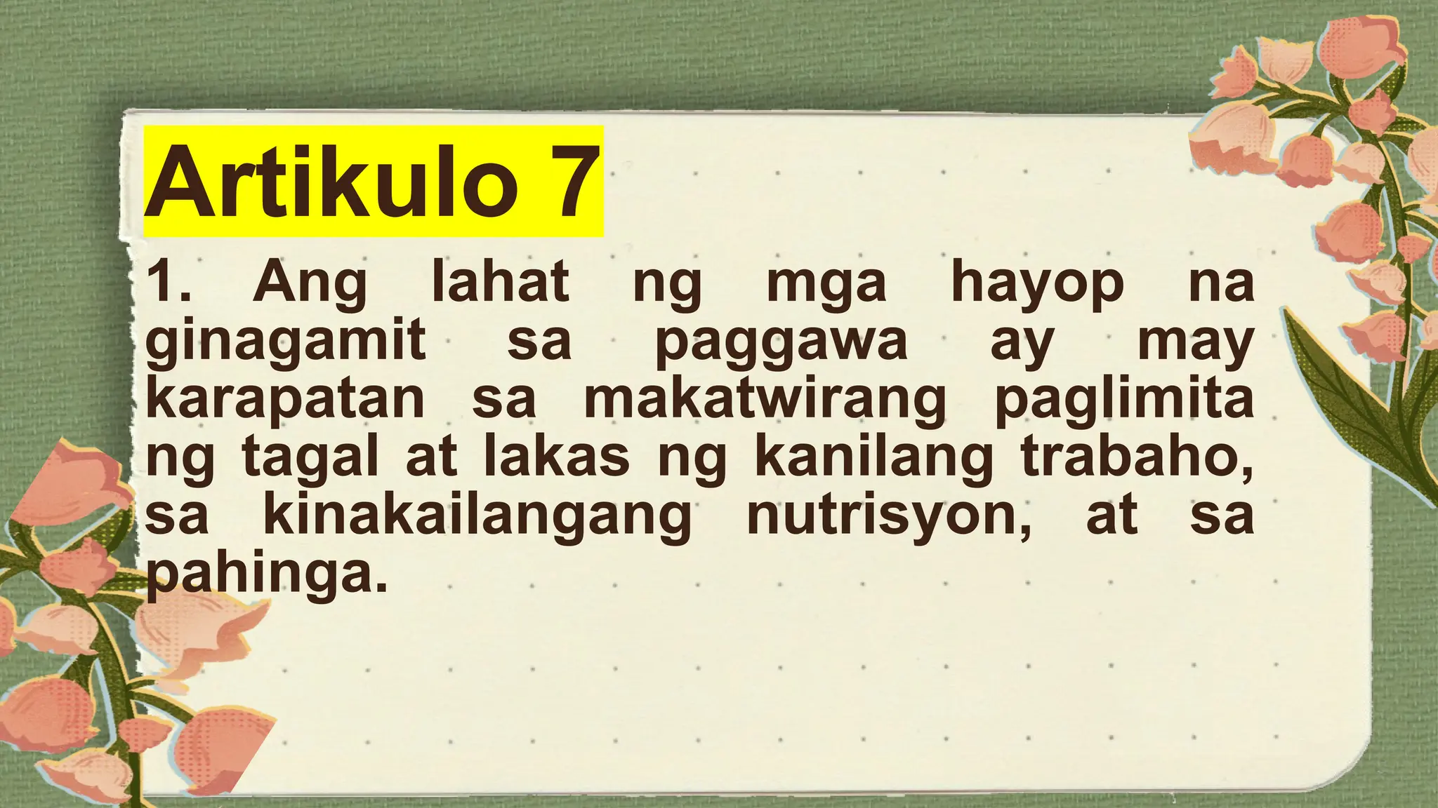 PPT - GMRC4 Pangangalaga sa mga Hayop bilang bahagi ng kapaligiran.pptx