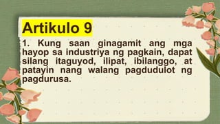PPT - GMRC4 Pangangalaga sa mga Hayop bilang bahagi ng kapaligiran.pptx