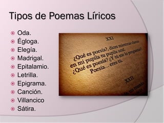 Ppt. género lírico y tipos de amor | PDF