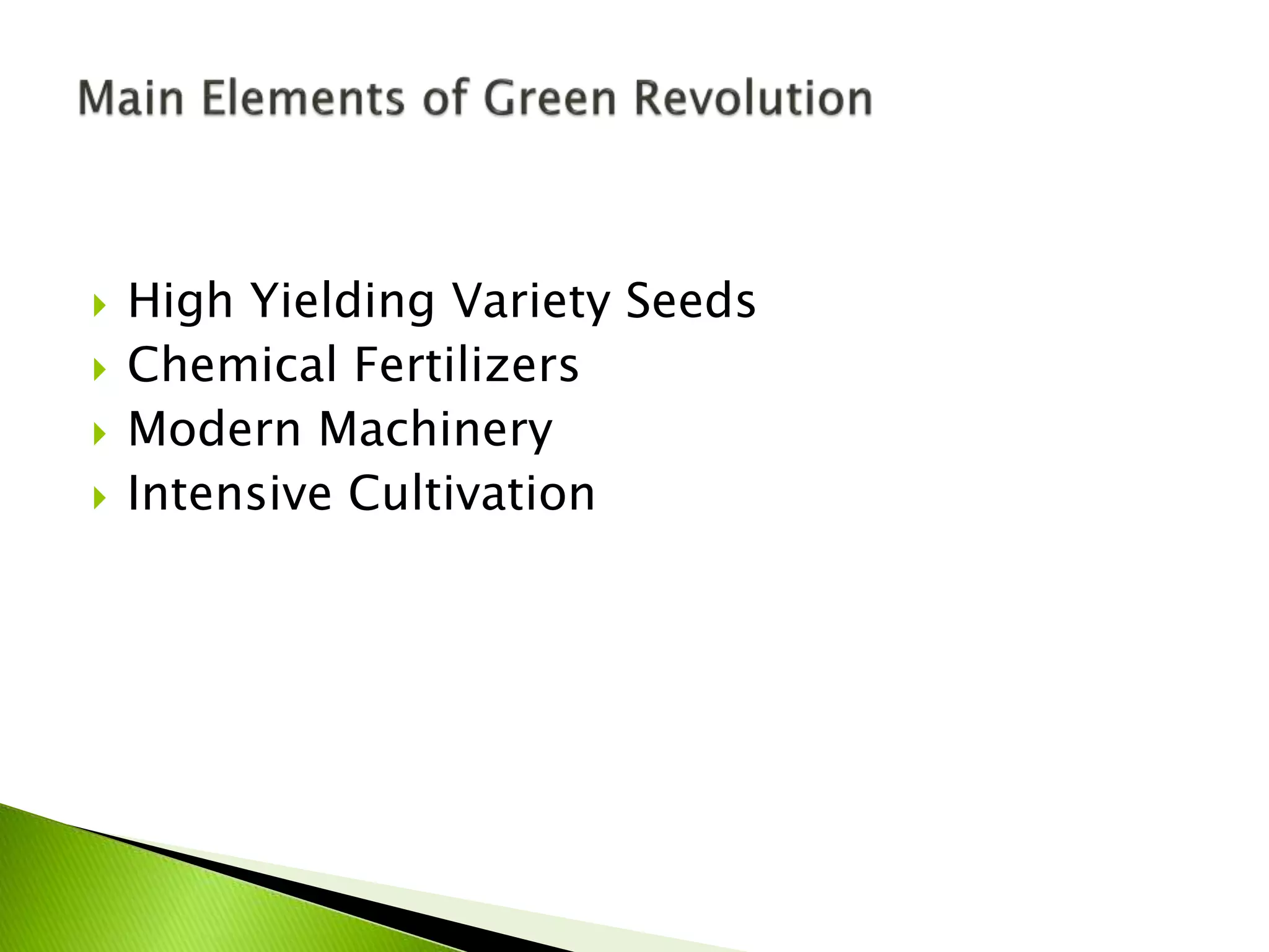 Ppt green revolution | PPTX
