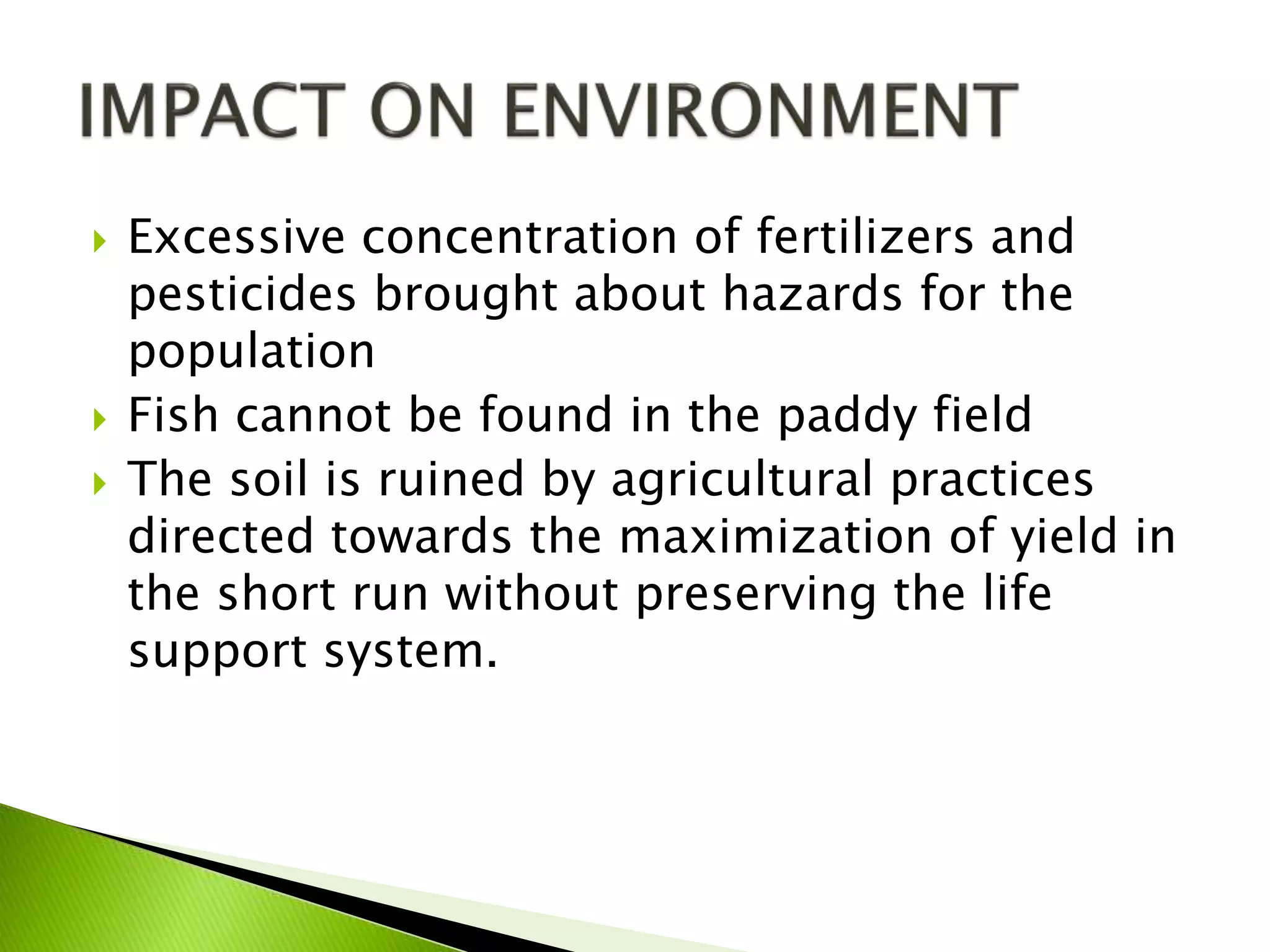 Ppt green revolution | PPTX