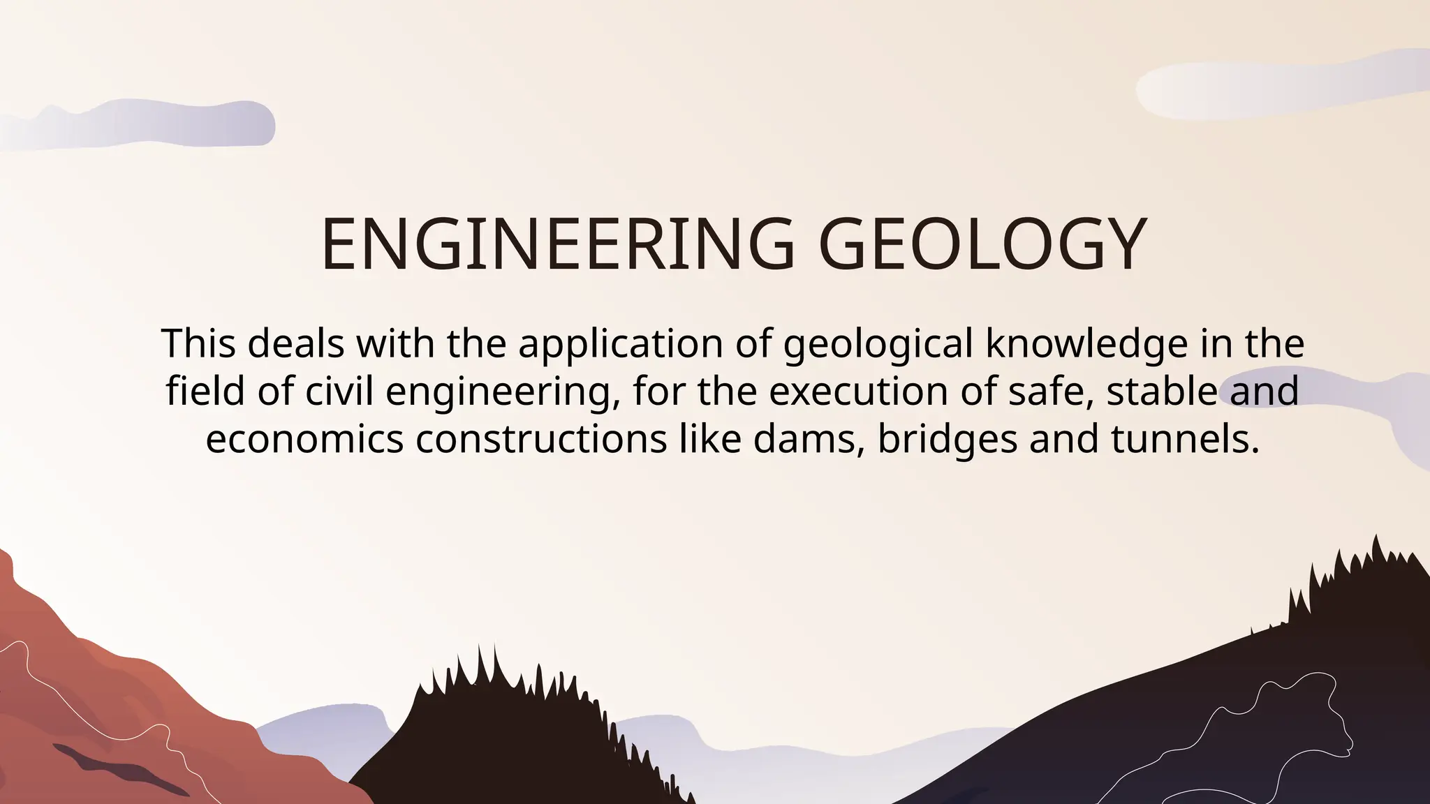 Geology for Civil Engineers Civil Engineering Subject | PPTX