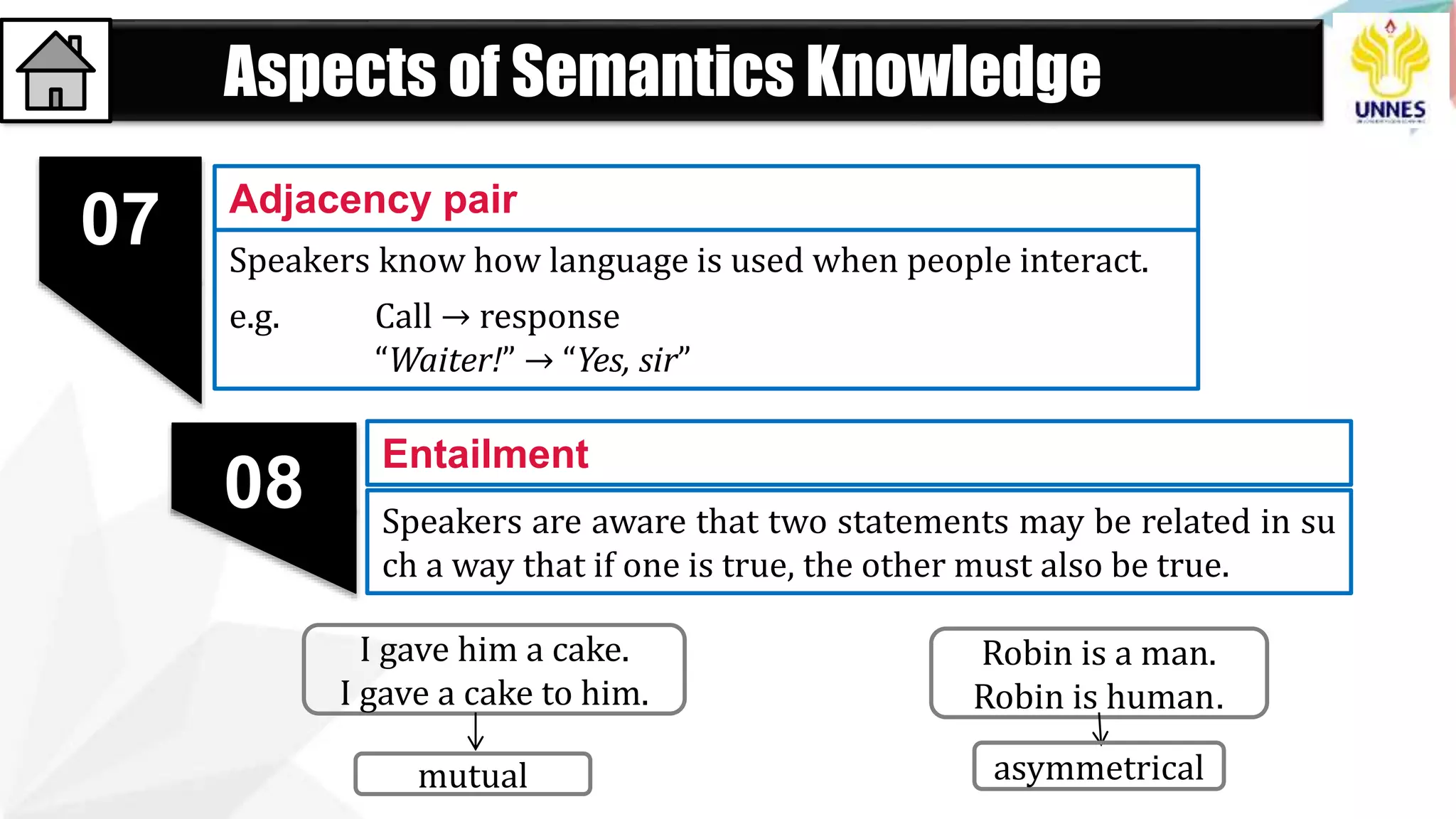 Aspects of Semantic Knowledge_Sentences-Utterances-Propositions | PPTX