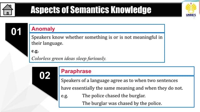 Aspects of Semantic Knowledge_Sentences-Utterances-Propositions | PPTX
