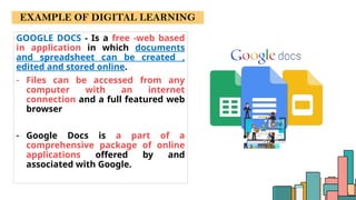 PPT - GROUP 7.DIGITAL And CONVENTIONAL Learning Materials To Enhance ...