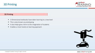 Growing Technology Trends in Education | JanBask Training | PPTX | Educational Assessment ...