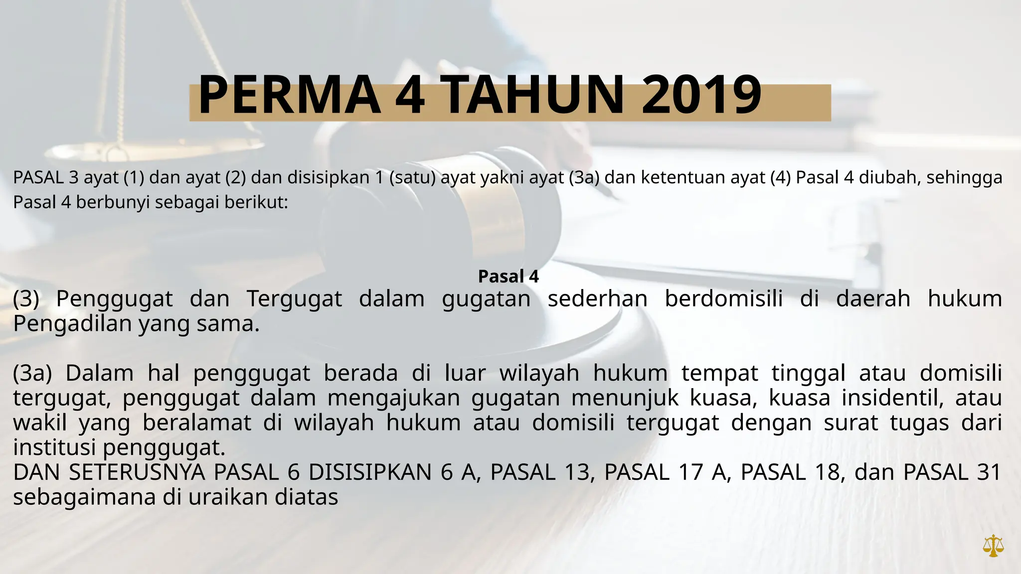 PPT-PELATIHAN GUGATAN SEDERHANA - OK.pptx