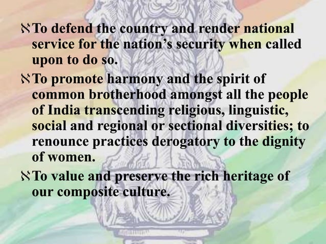 CITIZENSHIP TRAINING - DUTIES | PPT