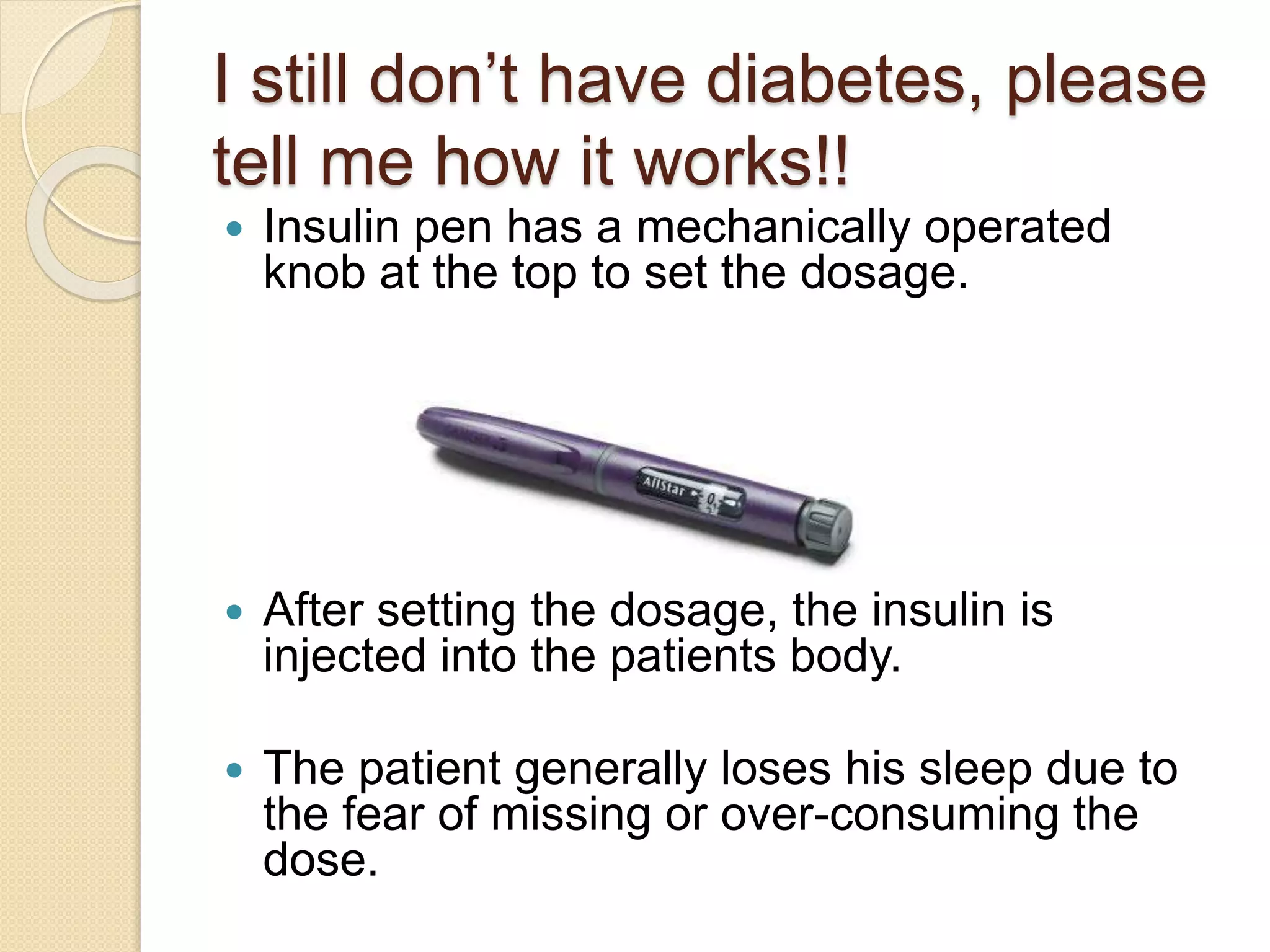 Smart Insulin Pen | PPTX
