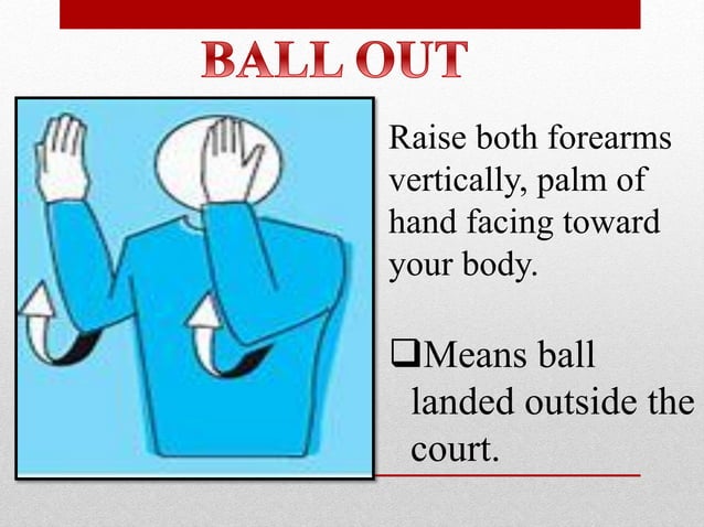 PPT-HAND-SIGNAL-IN-VOLLEYBALL.pdf | Volleyball | Sports