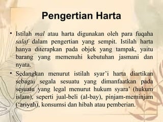 PPT - tentang HARTA dalam agama islam.pptx