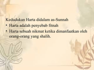 PPT - tentang HARTA dalam agama islam.pptx