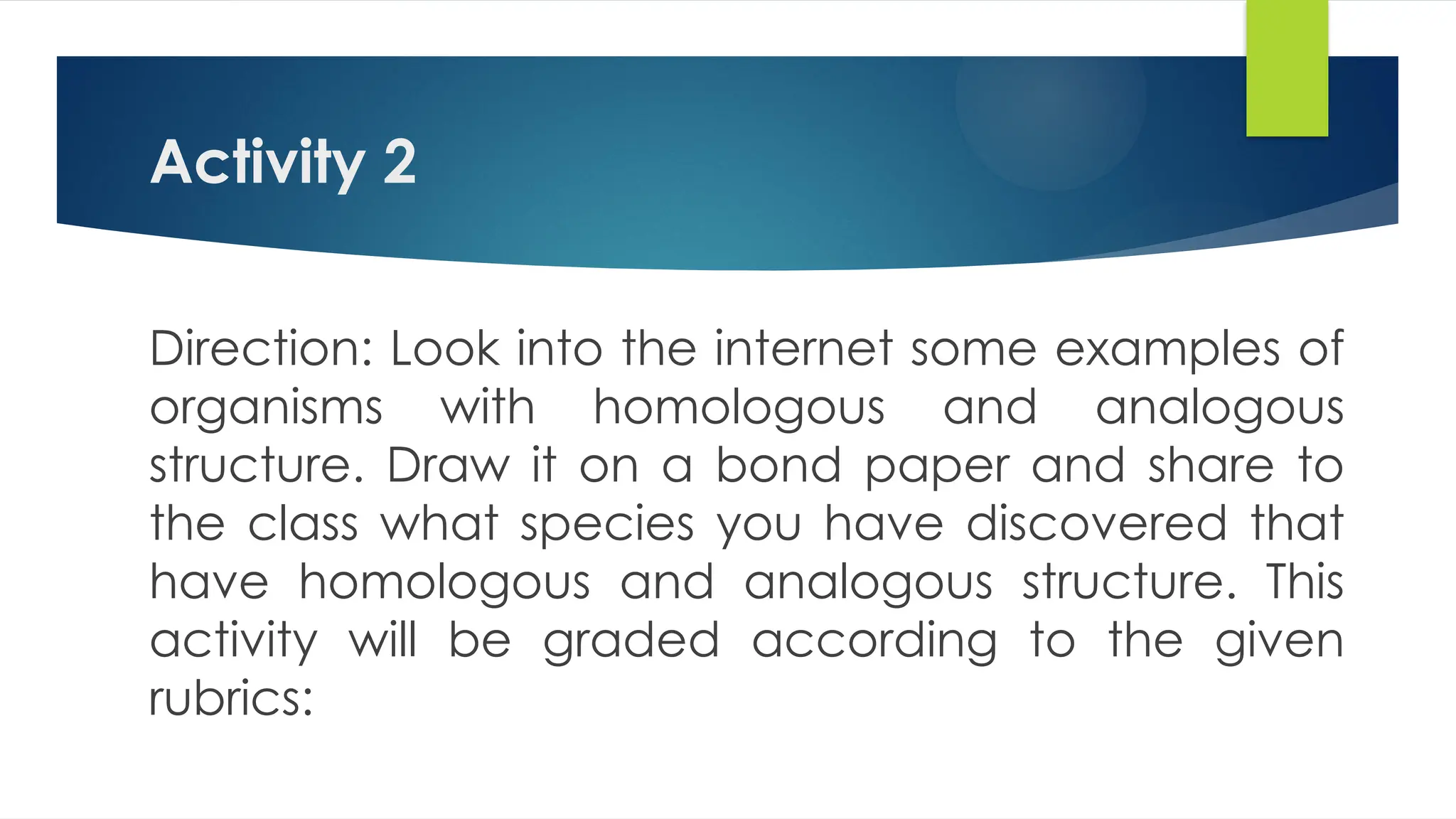 PPT - Homologous vs. Analogous structure | PPTX
