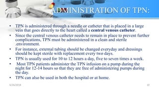 Total Parentral Nutrition-Hospital Pharmacy | PPTX