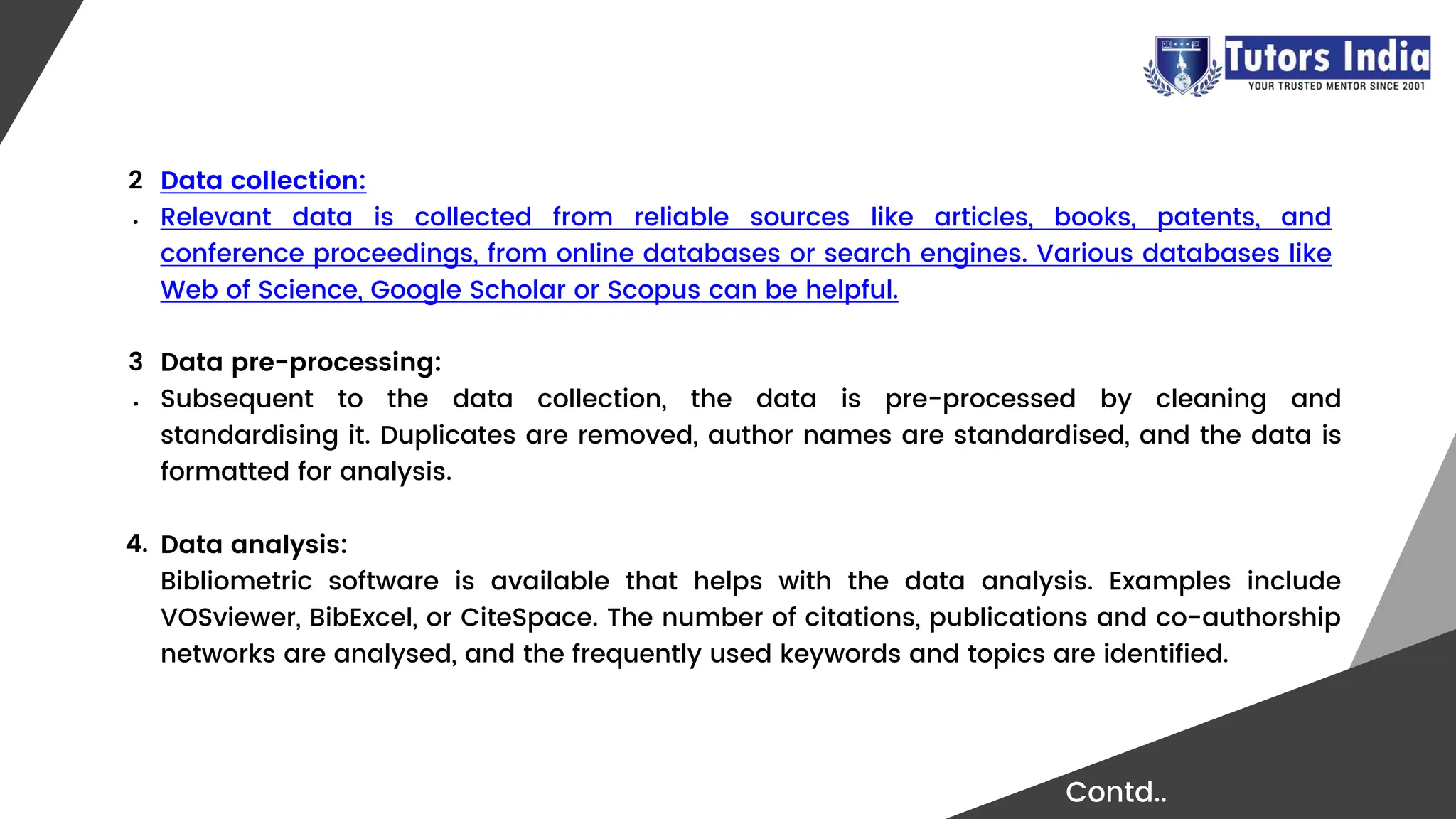 How to conduct a bibliometric analysis? | PPTX