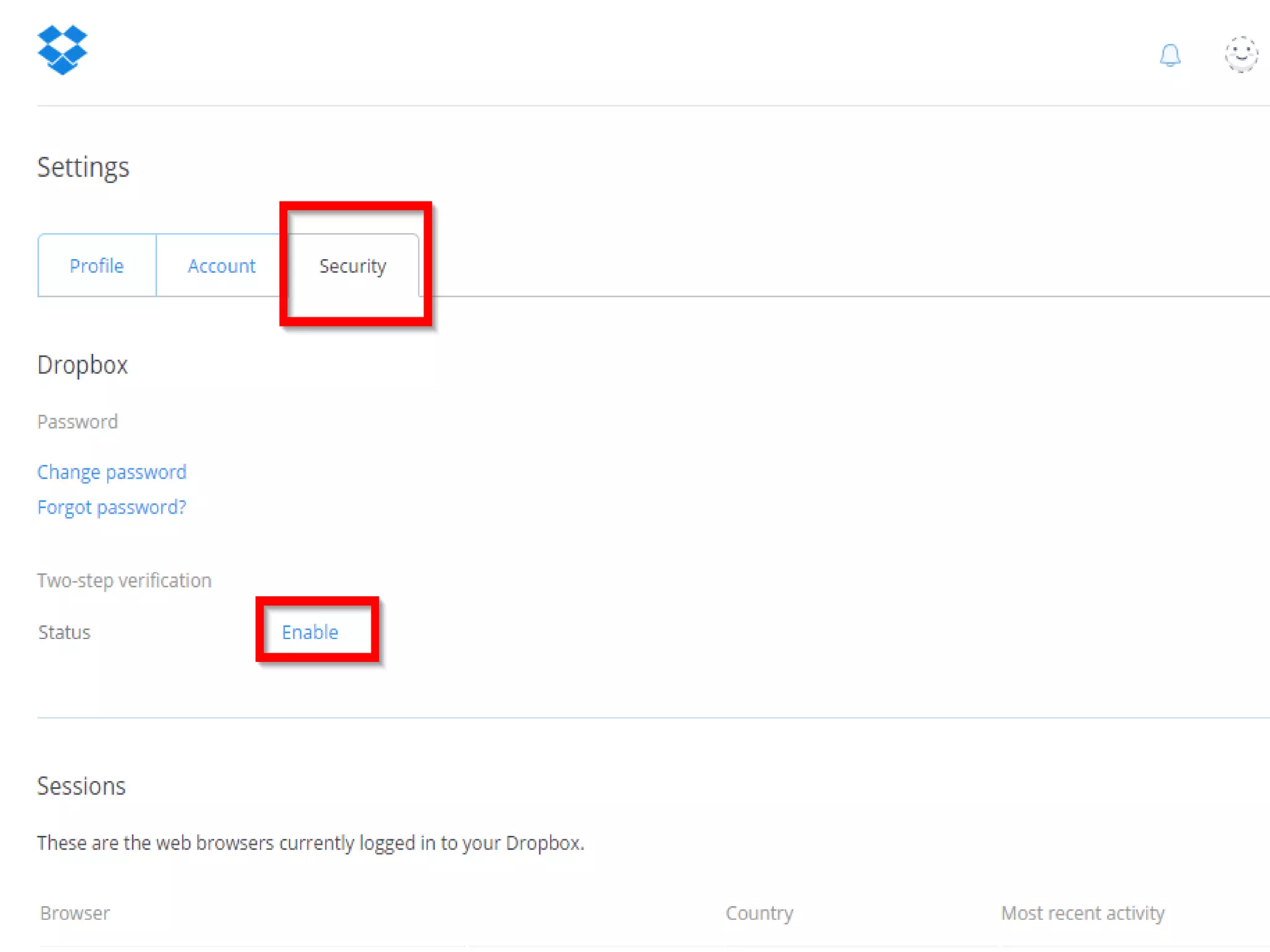 How to activate Dropbox two-step verification | PPT