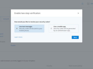 How to activate Dropbox two-step verification | PDF