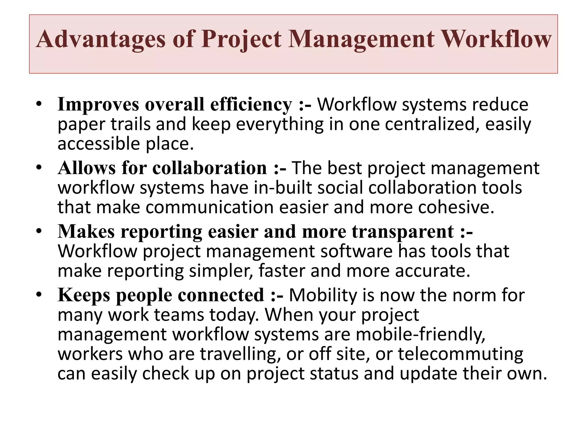 PROJECT WORKFLOW | PPTX