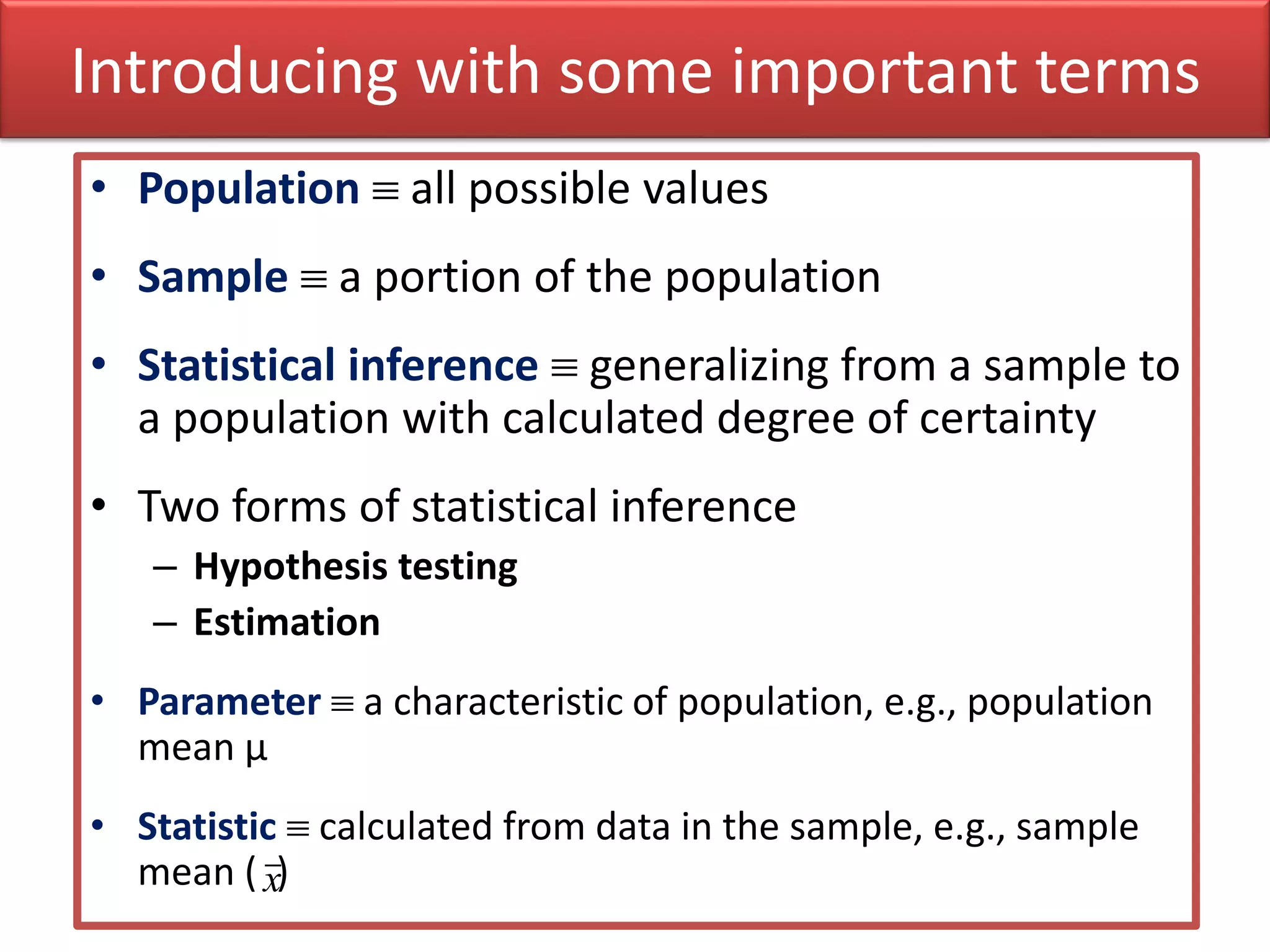 Ppt hypothesis testing | PPT