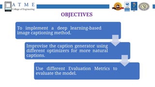 PPT Image Caption Generator mini project | PDF