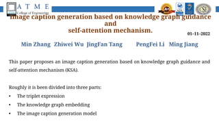 PPT Image Caption Generator mini project | PDF