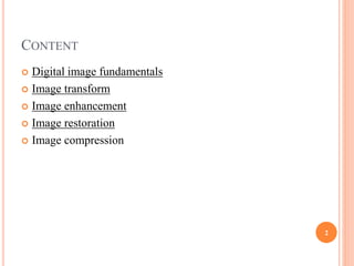 Ppt ---image processing | PPTX