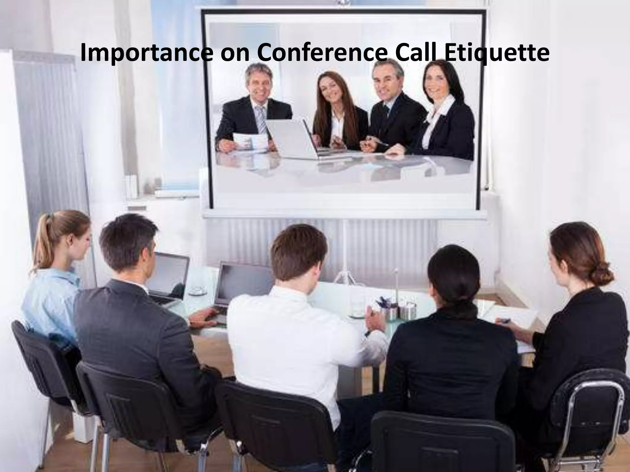 Importance on Conference Call Etiquette | PPTX