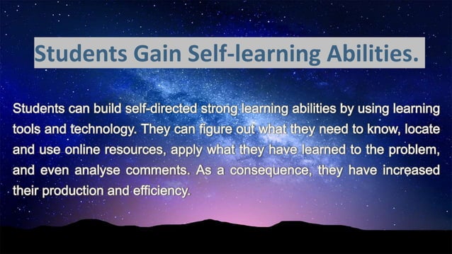 Understanding the role of digital technologies in education | PPTX
