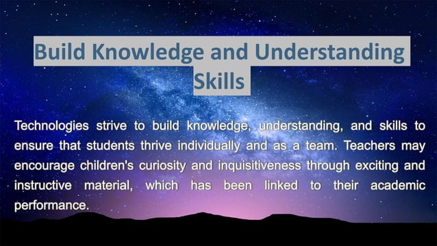 Understanding the role of digital technologies in education | PPTX