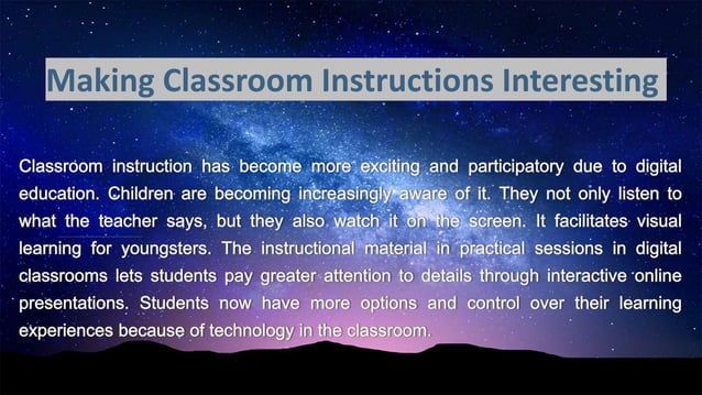 Understanding the role of digital technologies in education | PPTX