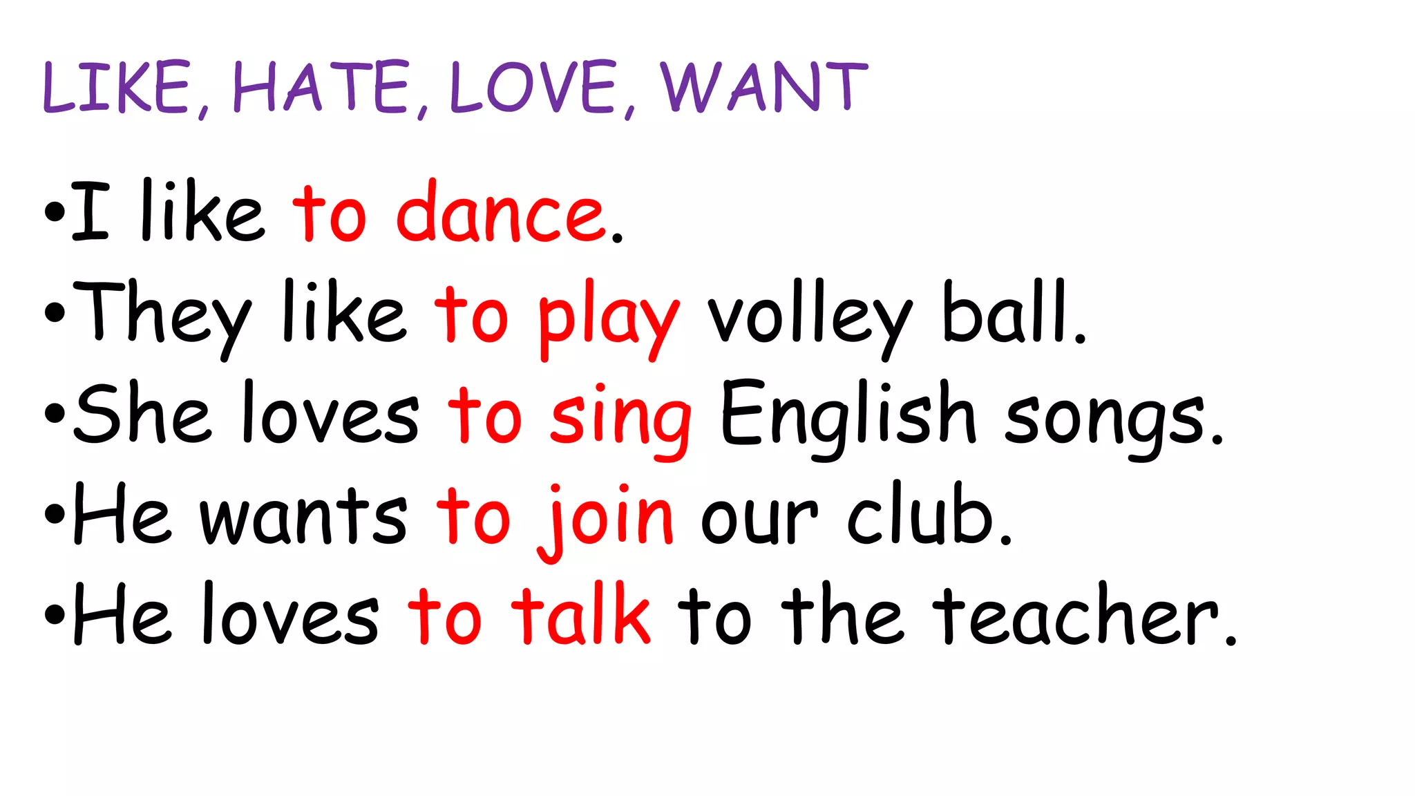 Ppt infinitive form | PPTX