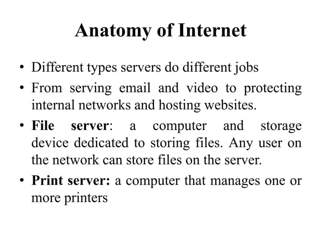 PPT-Internet growth, IP, Anatomy.pptx | Internet | Computing