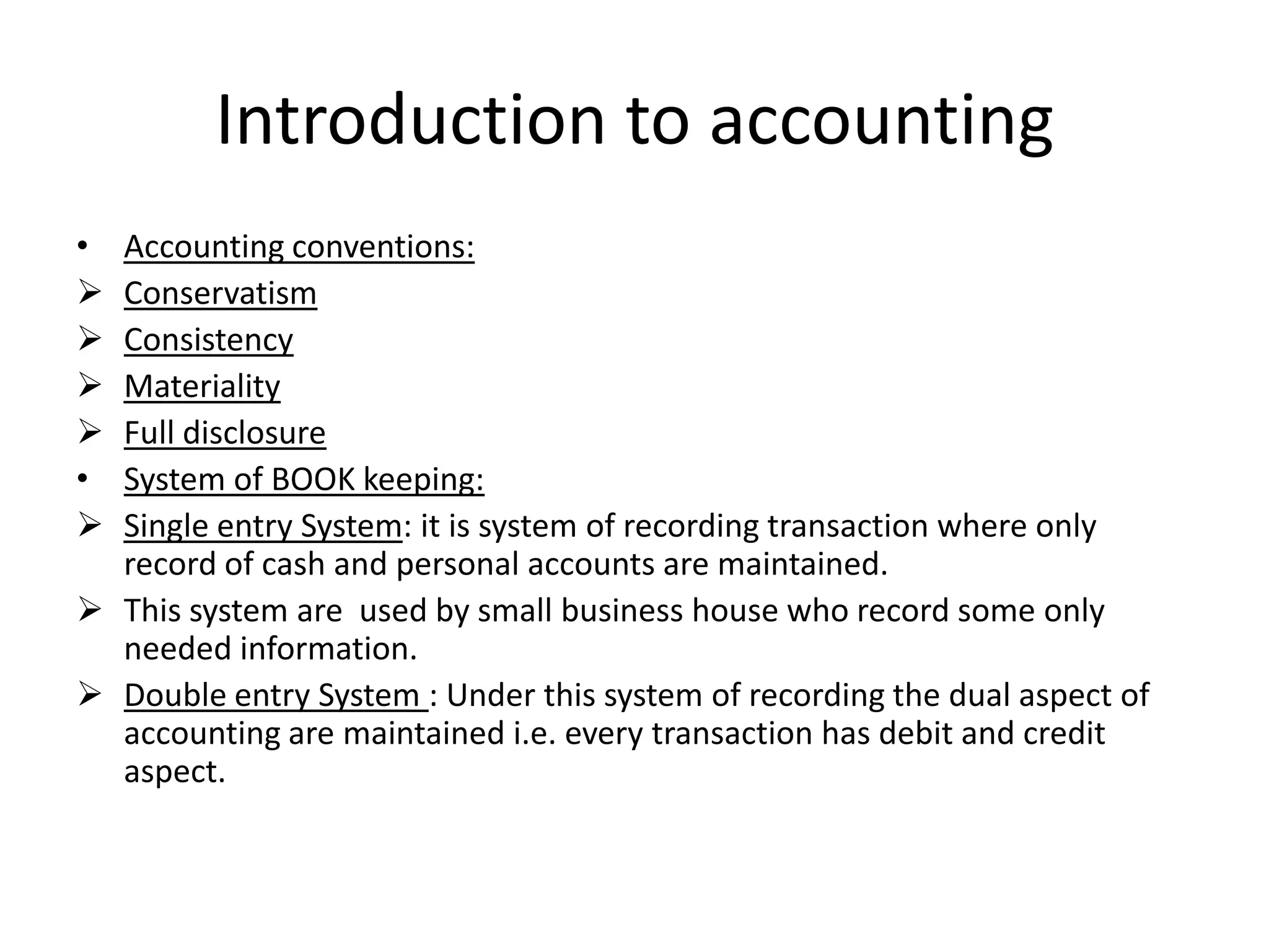 Ppt introduction to account | PPTX