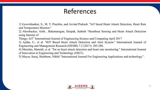 PPT-IOT HEART ATTACK final ppt.pptx | Heart and Cardiovascular Diseases ...