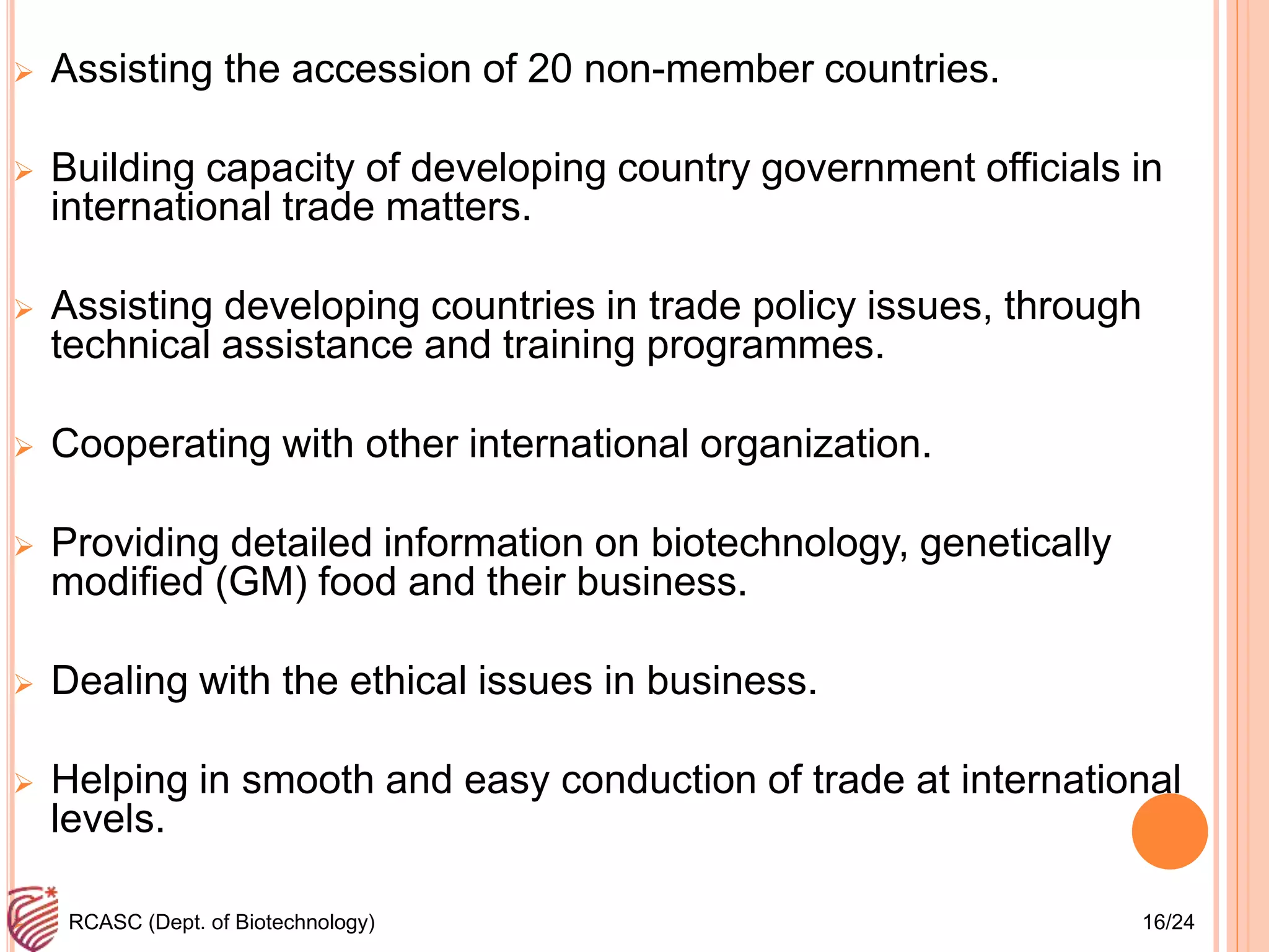 IPR-implications for India, WTO, WIPO, GATT, TRIPS | PPTX