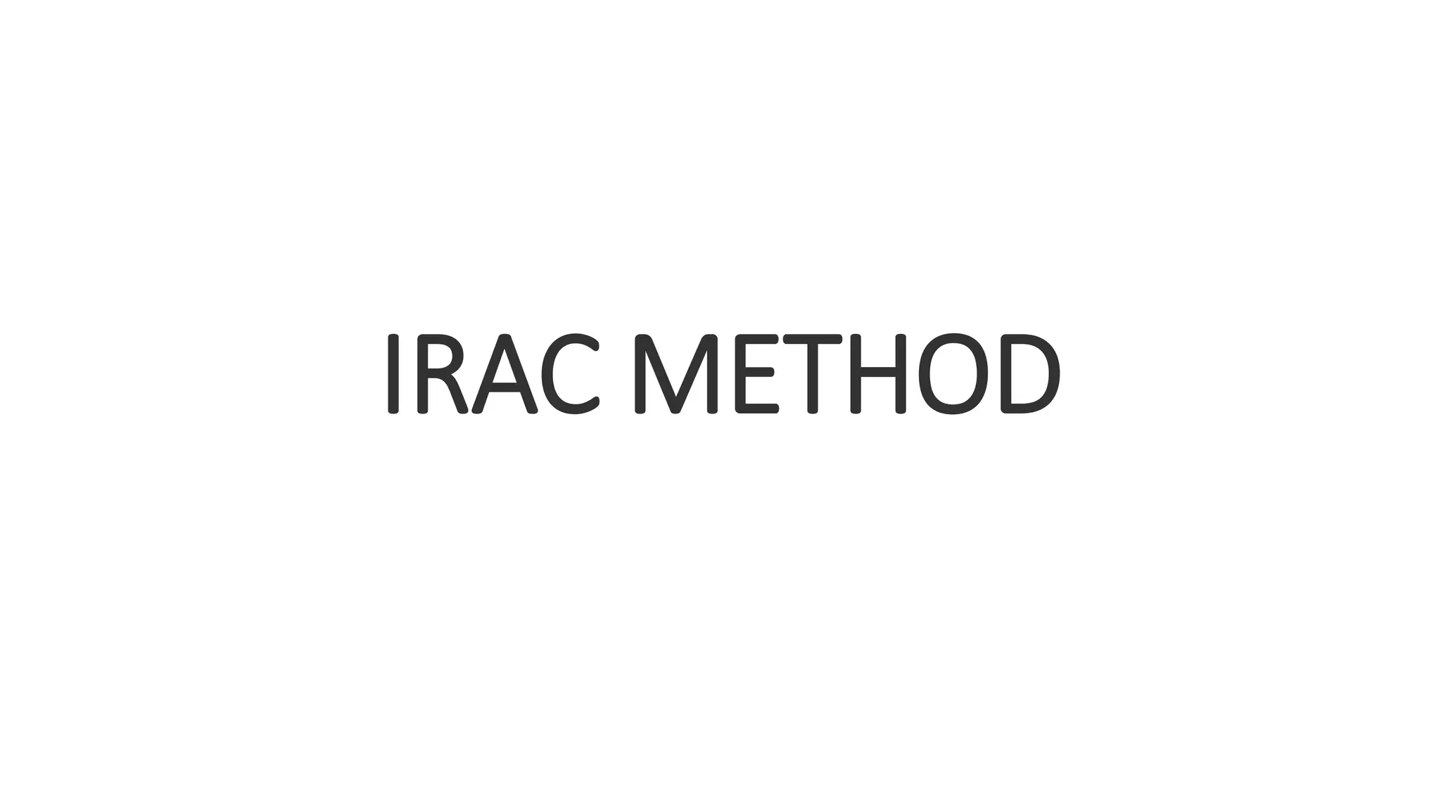 PPT-IRAC METHOD (ISSUE, RULE, ANALYSIS, AND CONCLUSION) | PDF