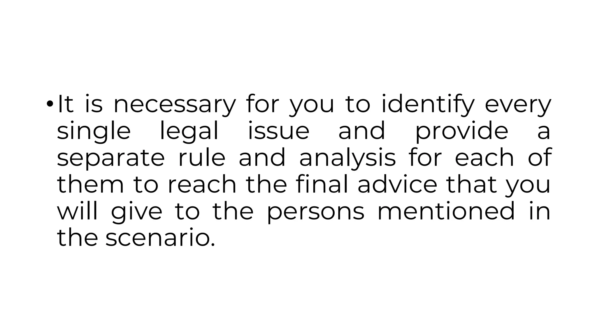 PPT-IRAC METHOD (ISSUE, RULE, ANALYSIS, AND CONCLUSION) | PDF