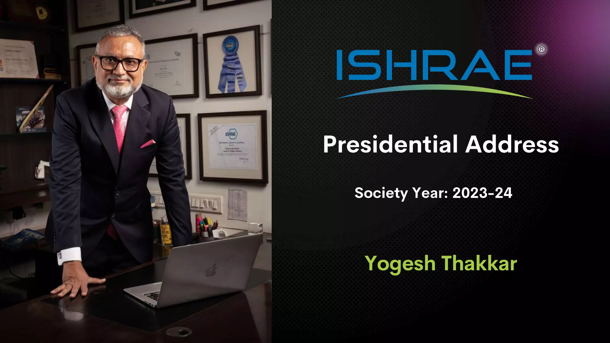 PPT - ISHRAE Presidential Address 2023-24_March 31.pptx | Operating Systems | Computer Software ...