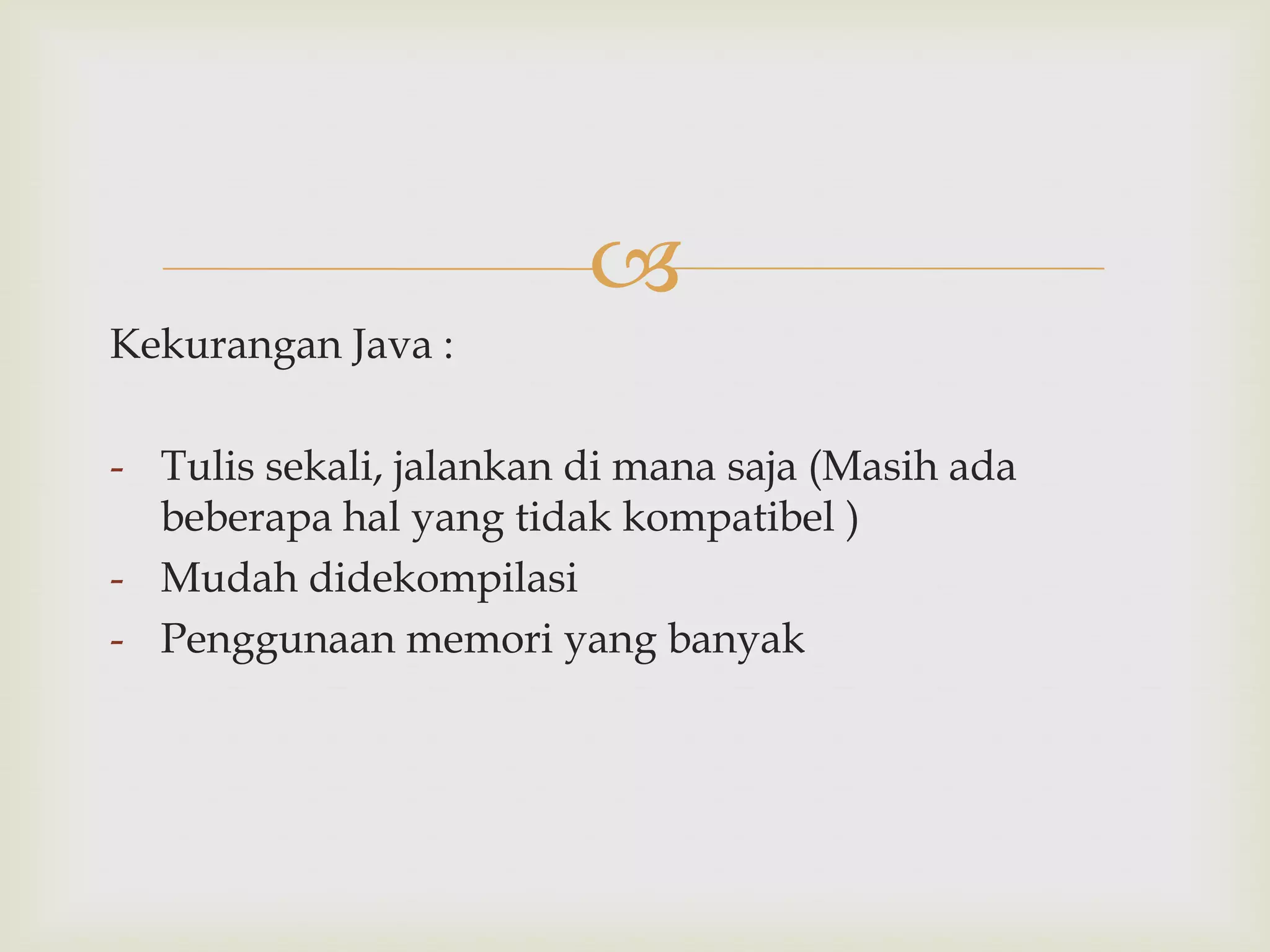 Ppt java rullyamrizal-1102412020 | PPT