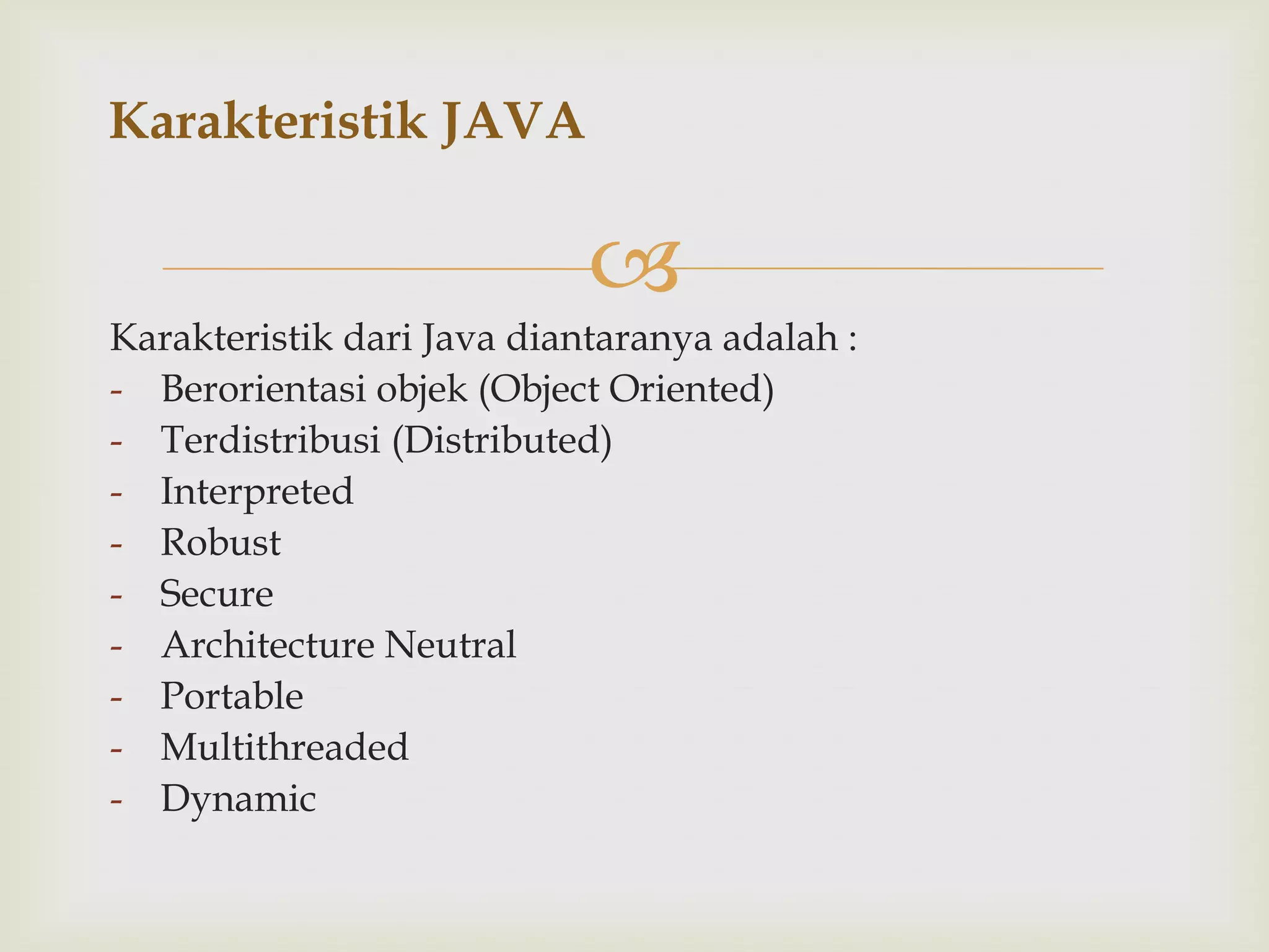 Ppt java rullyamrizal-1102412020 | PPT