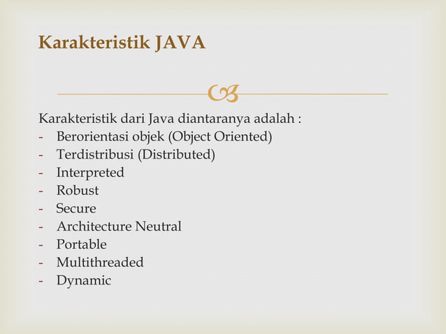 Ppt java rullyamrizal-1102412020 | PPT