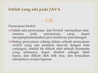 Ppt java rullyamrizal-1102412020 | PPT