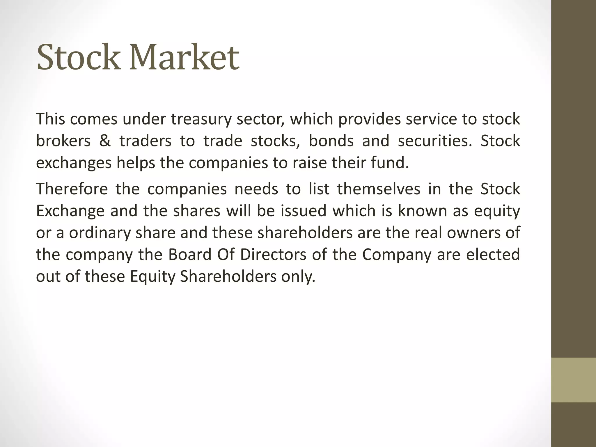 Stock Market | PPTX | Stocks and Bonds | Personal Investing