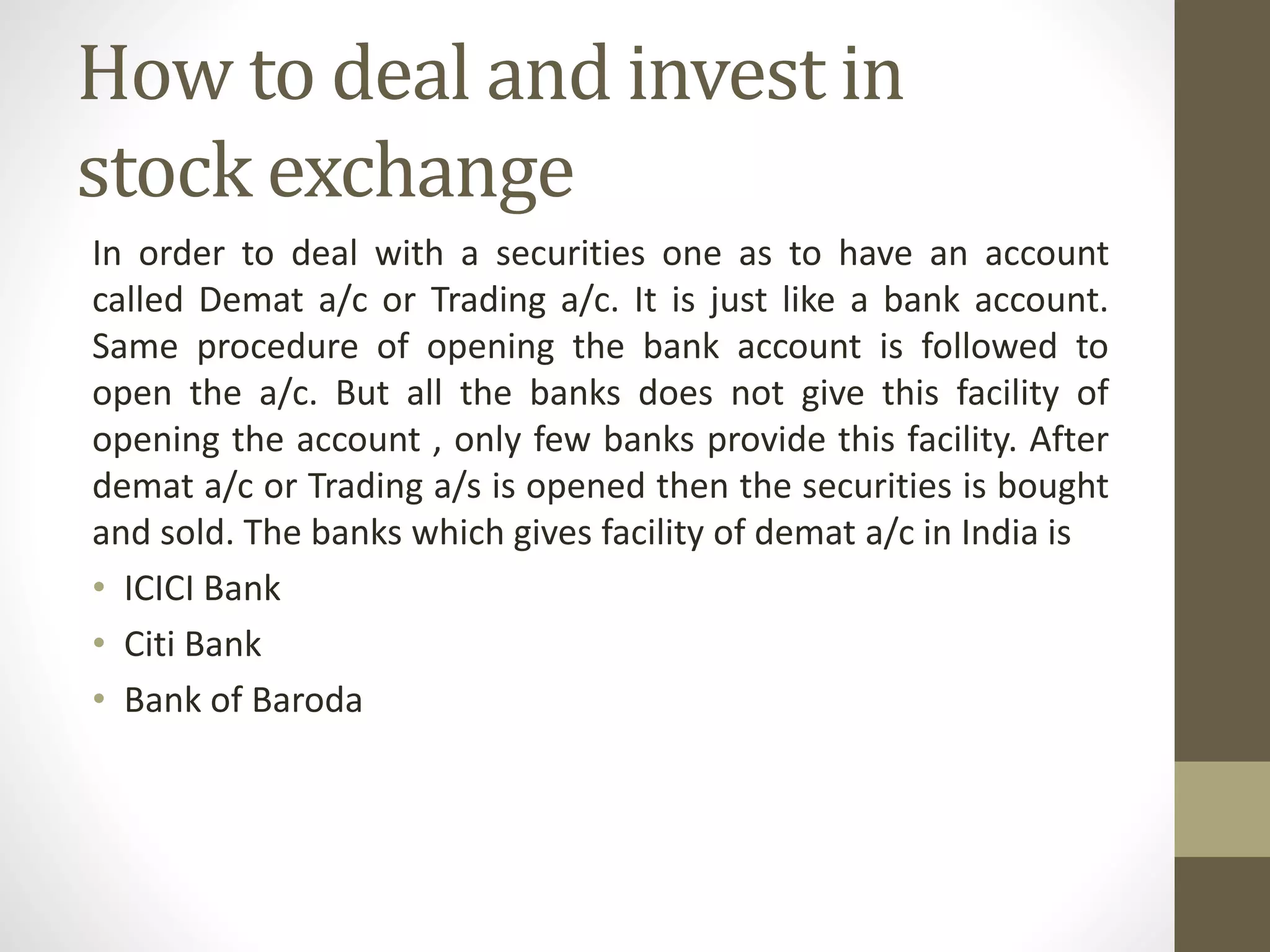 Stock Market | PPTX | Stocks and Bonds | Personal Investing