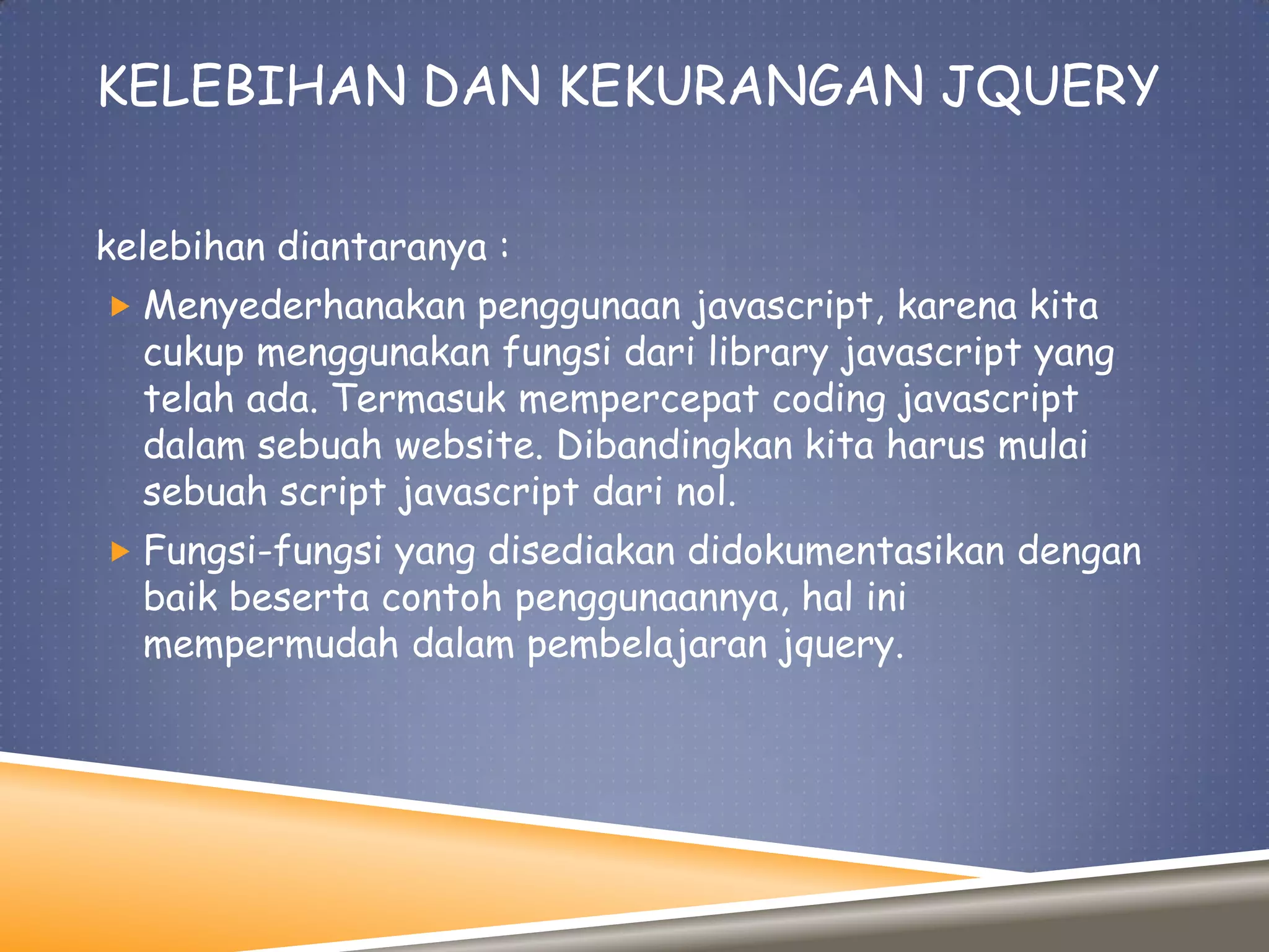 Ppt j query-rully-amrizal-1102412020 | PPT