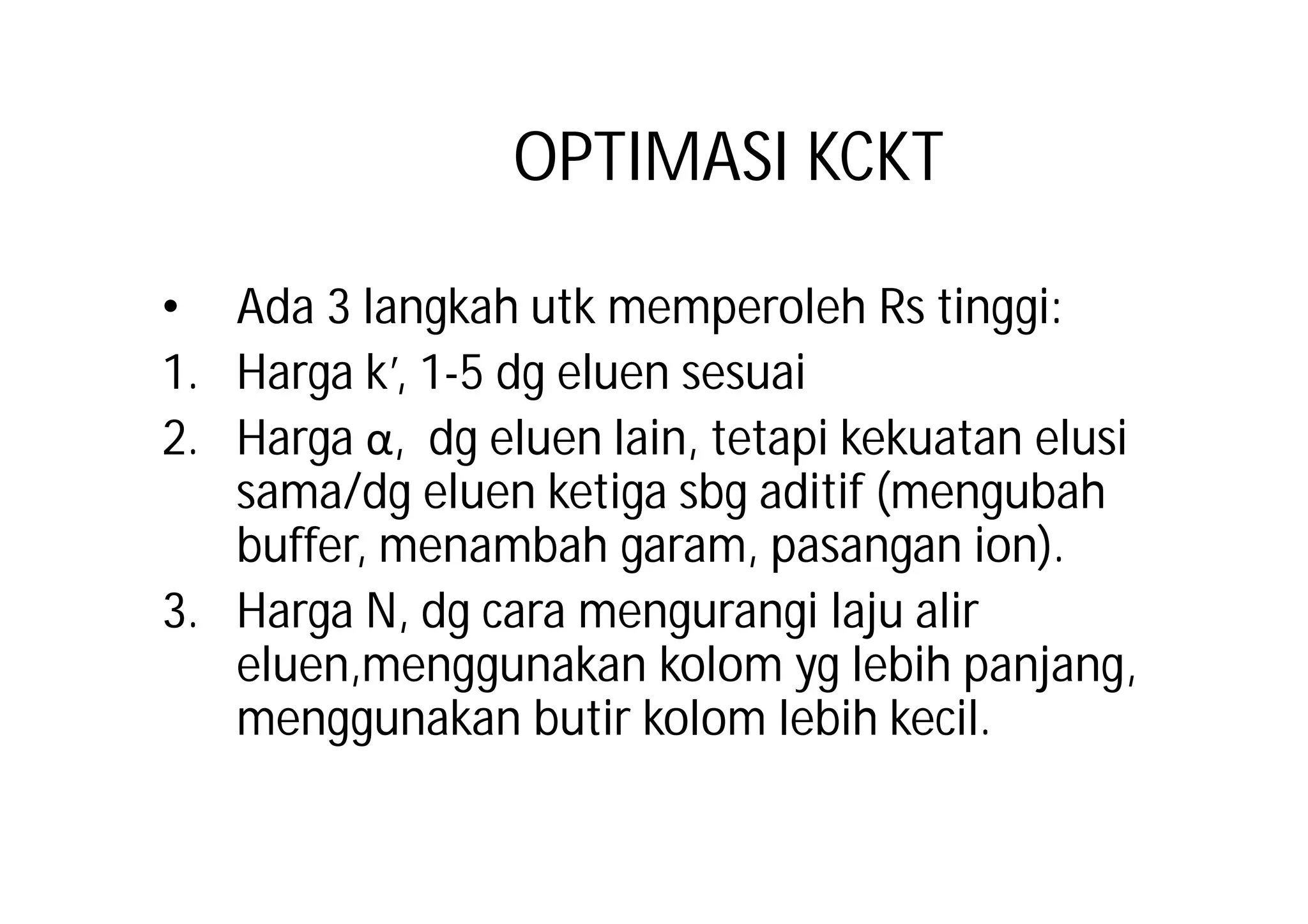 PPT-KROMATOGRAFI CAIR KINERJA TINGGI.ABC.DEF.GHIpdf | PDF