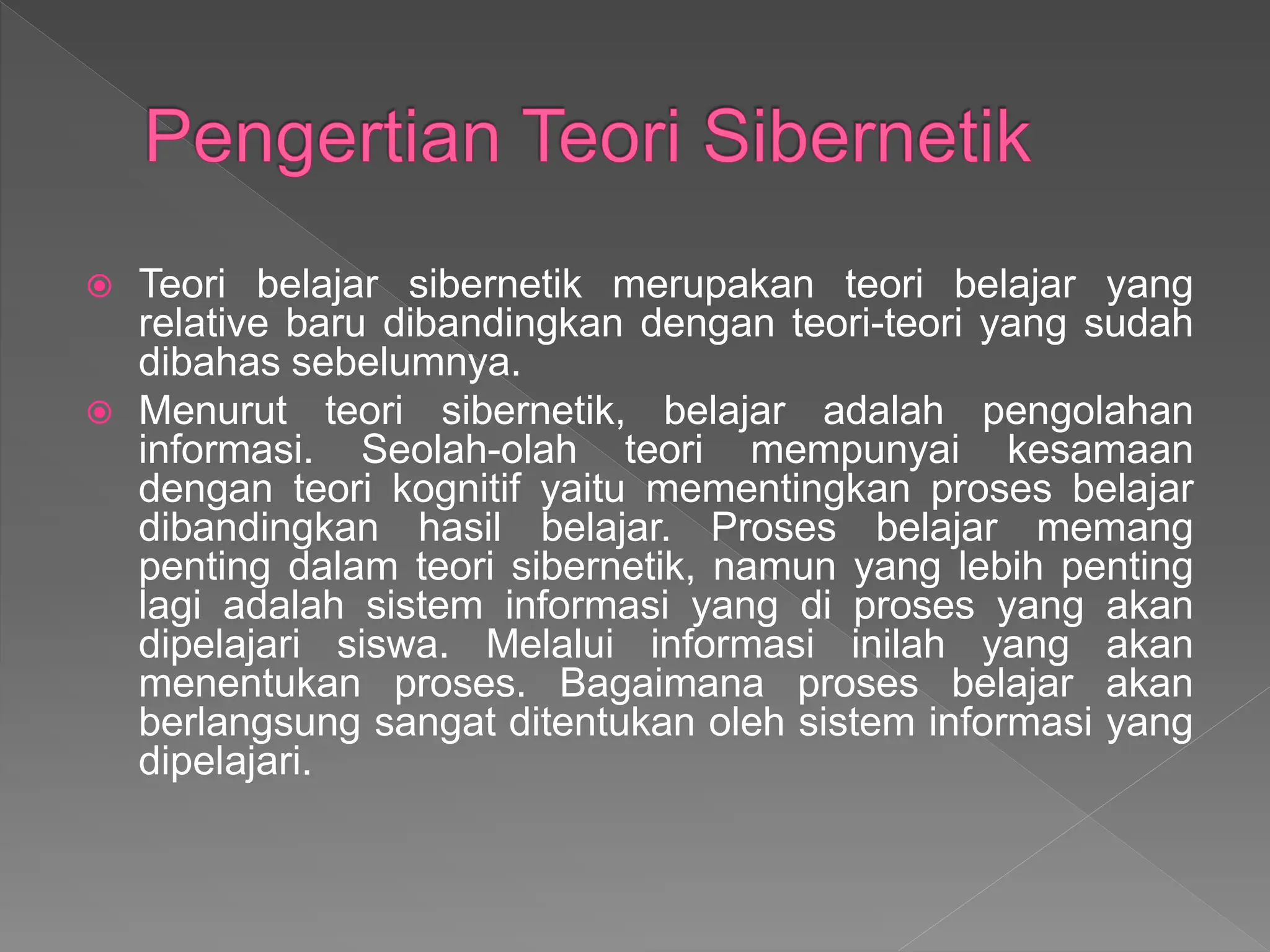 P teori belajar untuk program PAUD | PPT